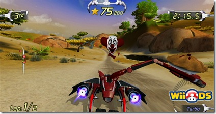 Novas screens de Excitebots Trick Racing (Wii) - Nintendo Blast